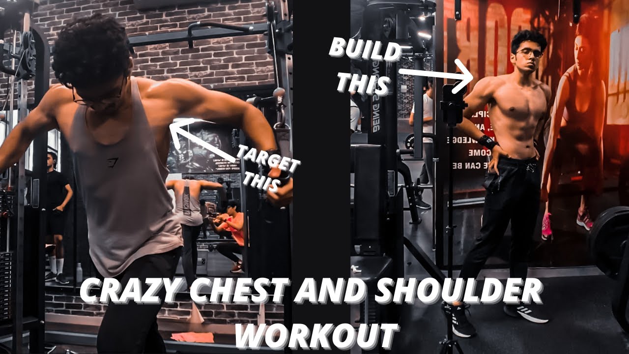 FULL CHEST AND SHOULDER WORKOUT FOR MASS || HIGH VOLUME PUSH WORKOUT FOR GAINZ & SOYA CHUNKS ...