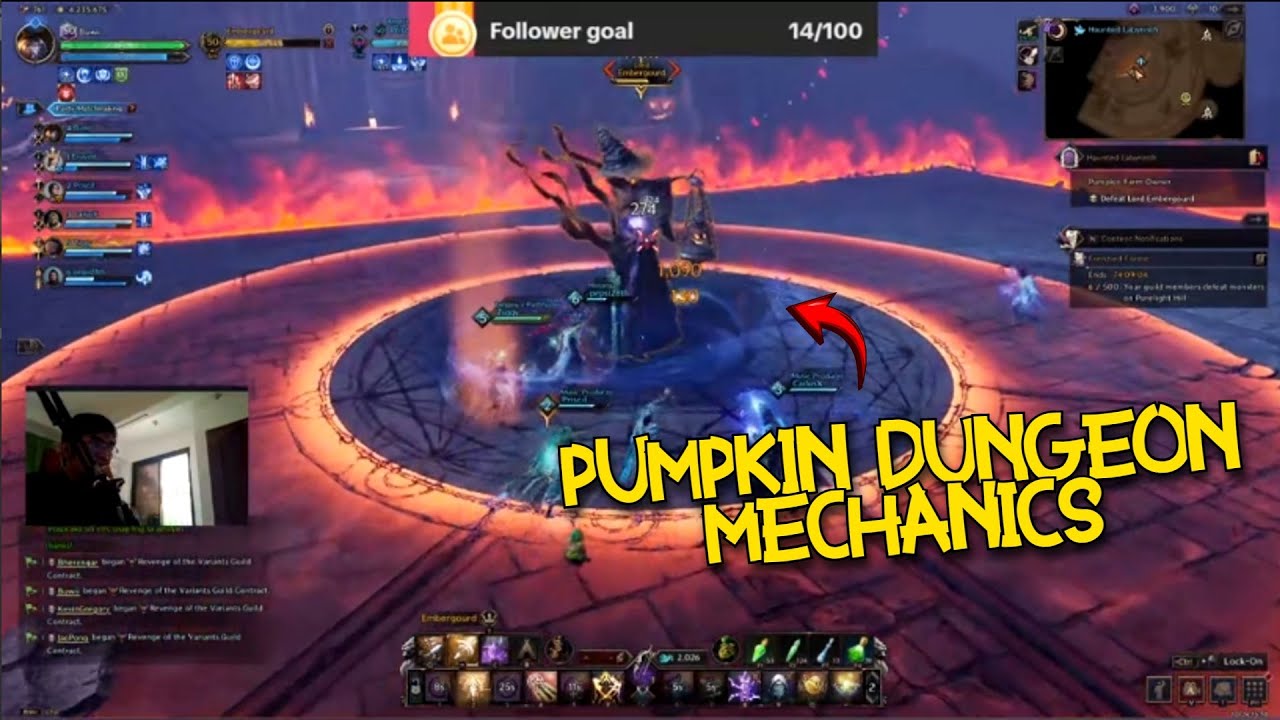 HOW TO CLEAR PUMPKIN DUNGEON EVENT | MECHANICS | THRONE AND LIBERTY | FIL - YouTube