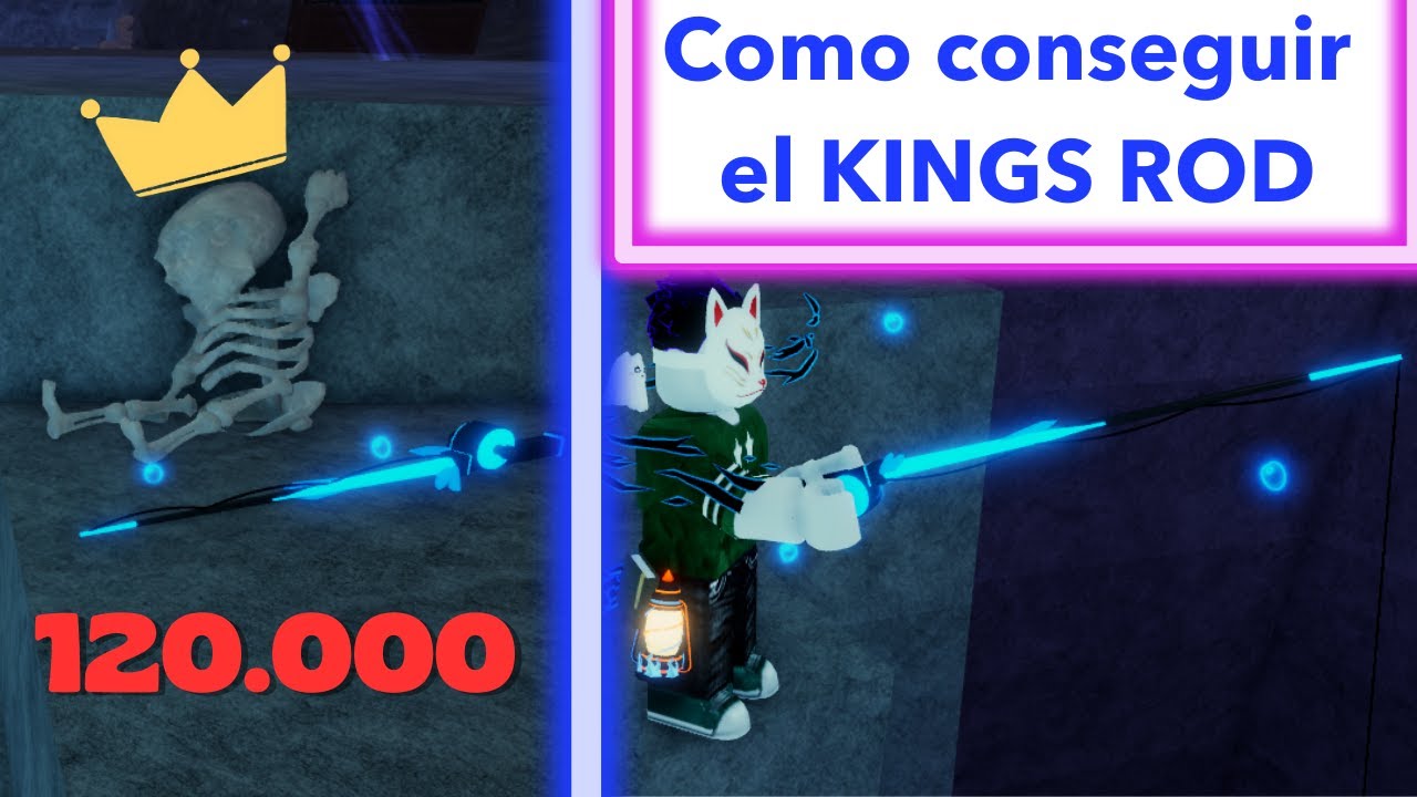 Cómo conseguir la caña Kings! (Roblox Fish) - YouTube