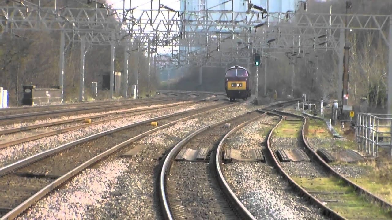 BR Class 52, D1015 Western Champion, 0Z52 Passing Rugeley Trent Valley ...