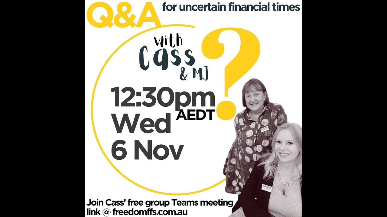 Group Financial Q&A Session with Cass - 6 November 2024 - YouTube