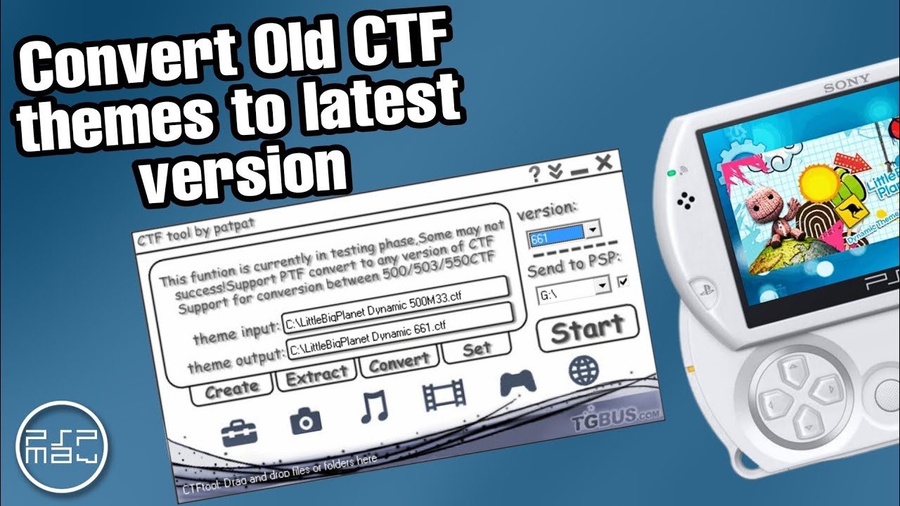 Convert Old CTF themes to the latest version ! CTFtool_gui - YouTube