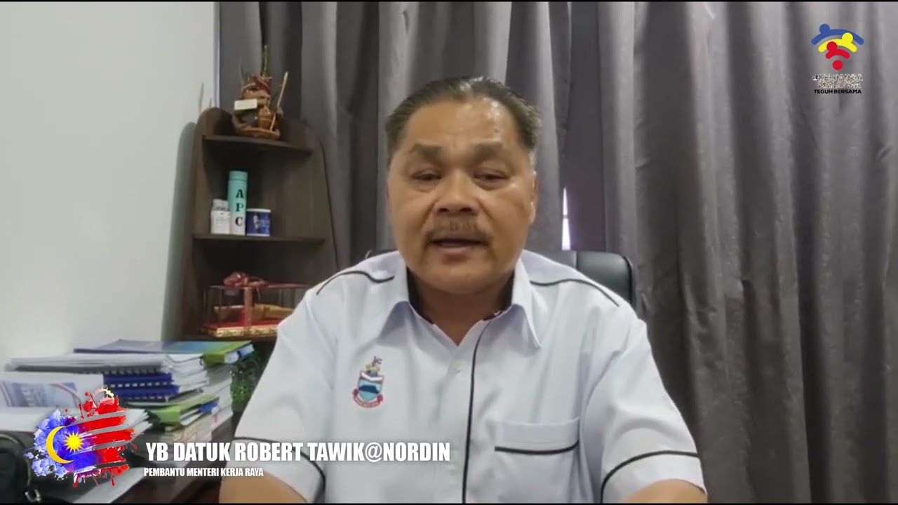 Ucapan salam Merdeka daripada YB Datuk Robert Tawik@Nordin - YouTube