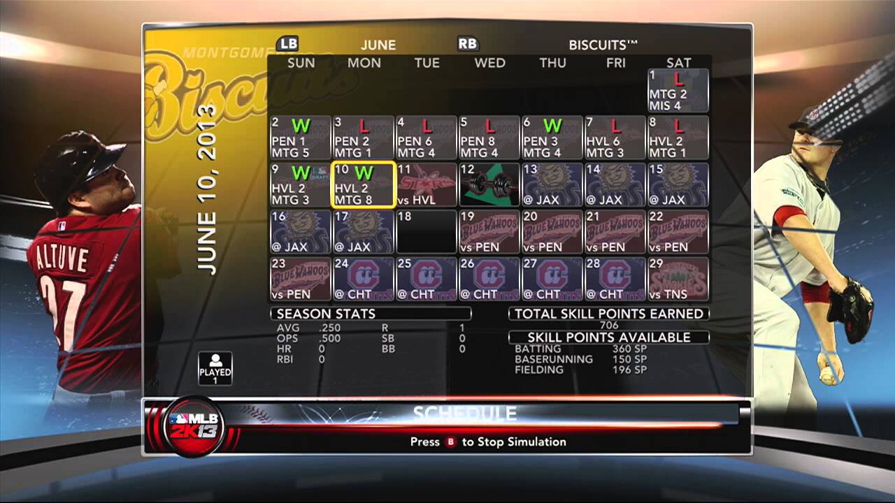 MLB2k13 My Player Greg Kempf - YouTube
