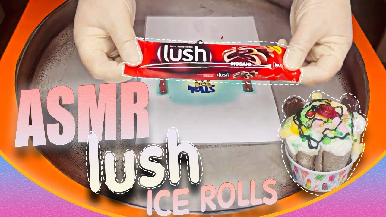 Sensational Bliss: Josh Chocolate Ice Rolls | ASMR | Cream Ice Rolls ...