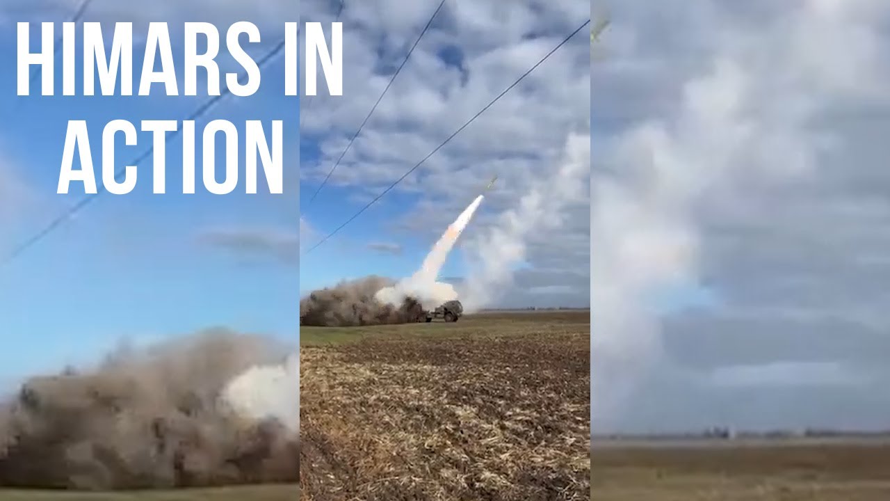 HIMARS in action / War in Ukraine - YouTube