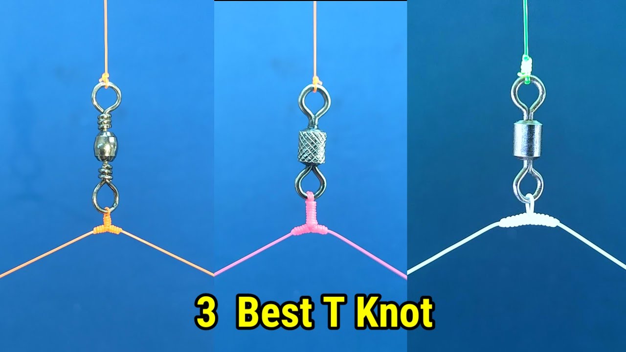 3 best T knots‼️ Fishing Knots - YouTube