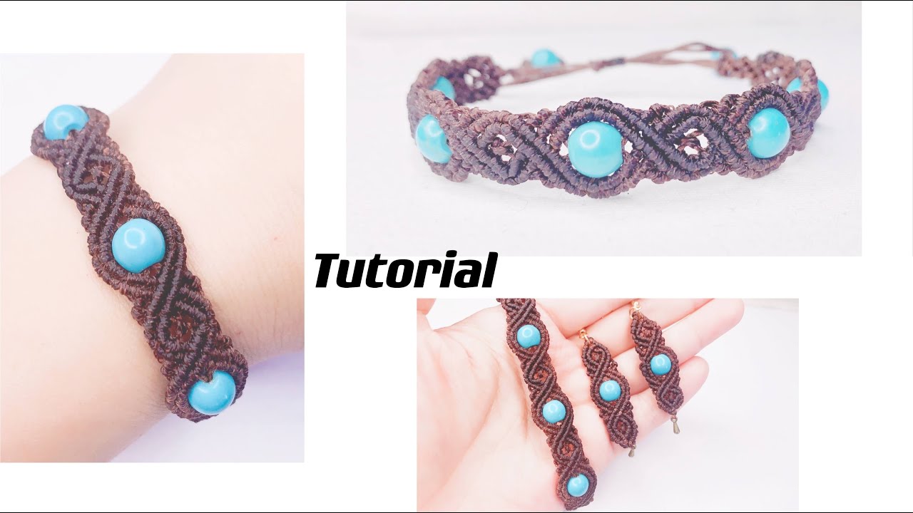 #TUTORIAL#MACRAME#BRACELET#HOW TO MAKE#DIY#EASY - YouTube
