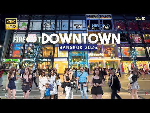 Bangkok's downtown in early 2026, the world's most searched Travel Destinations for 2026