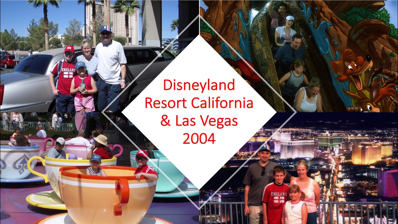 Disneyland Resort California & Las Vegas 2004 - YouTube