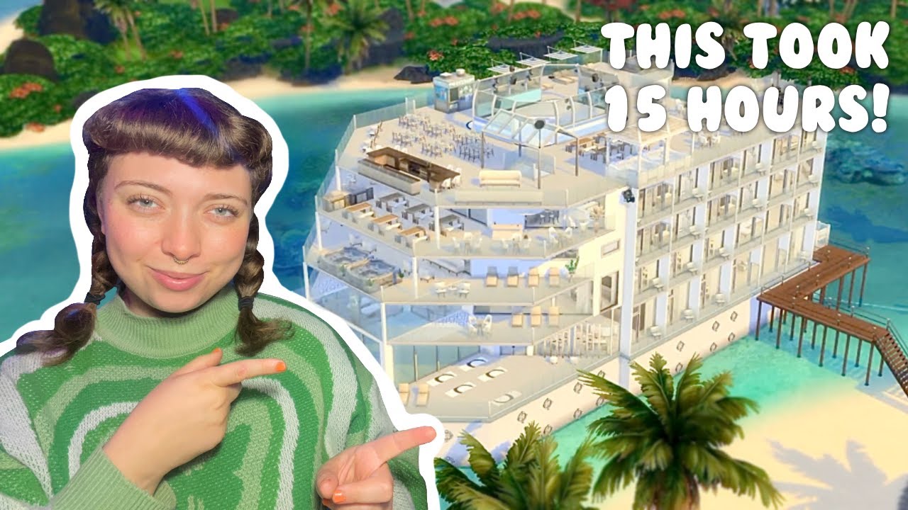 I Built a Cruise Ship in Sims 4 - Speed Build - YouTube