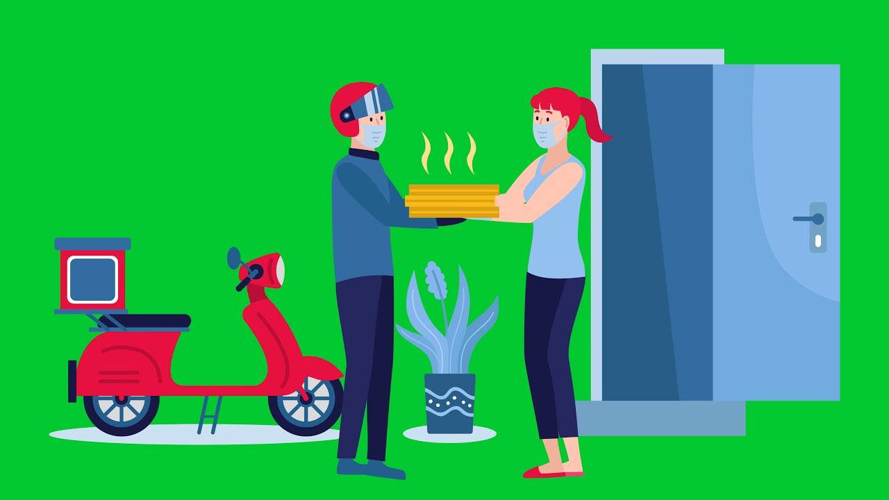 Delivery Man - Motion Graphics - After Effects Template - 100% Free ...