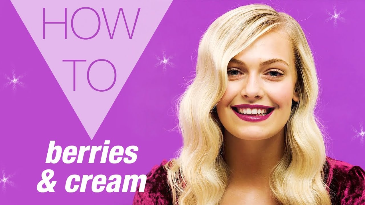 BERRIES & CREAM | CHRISTMAS | HOW TO MAKEUP TUTORIAL - YouTube