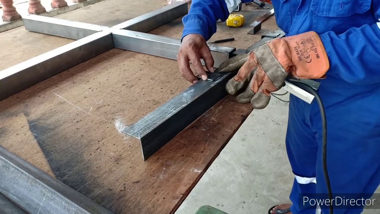 Homemade mesh stretcher - YouTube