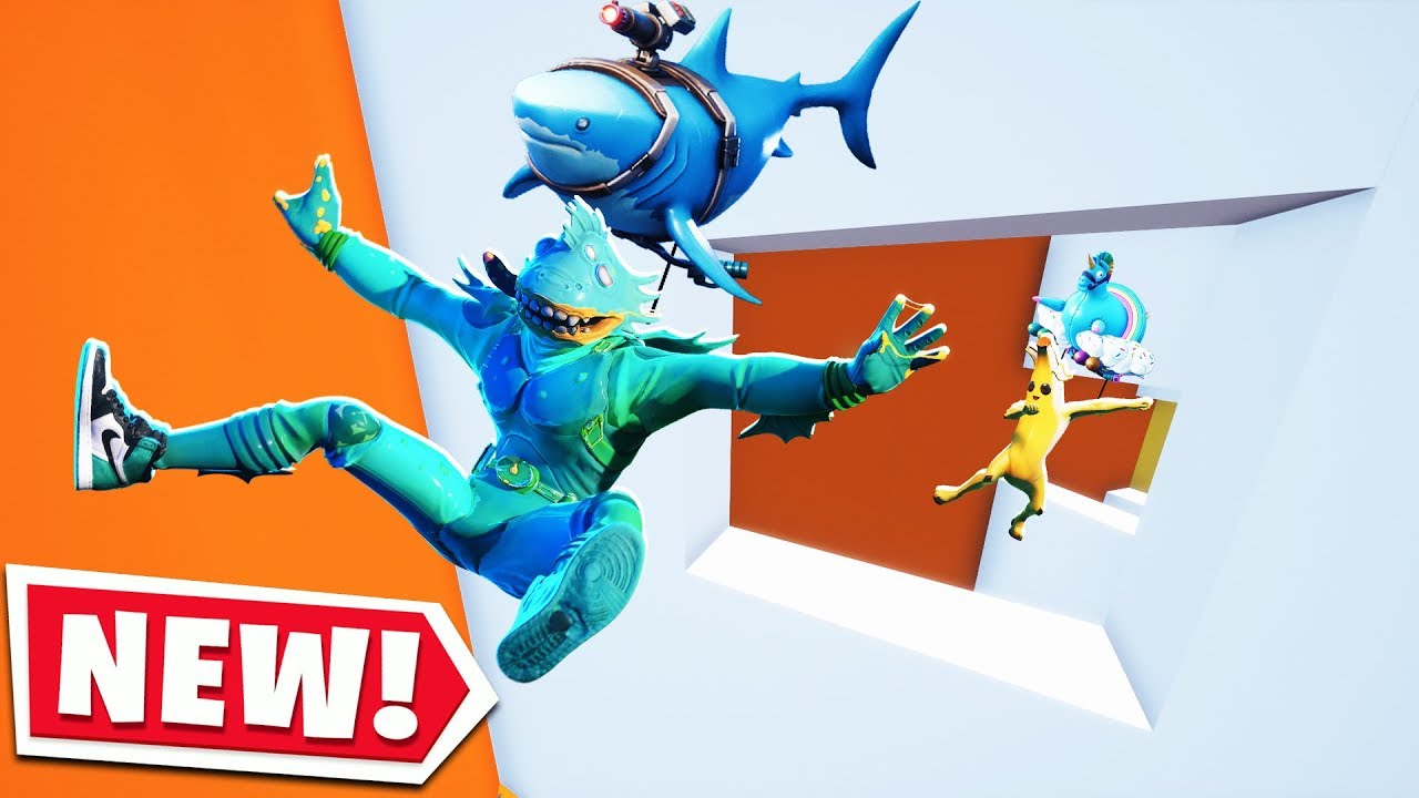 Fortnite RAINBOW GLIDER RUN! (Fortnite Creative Mode) - YouTube