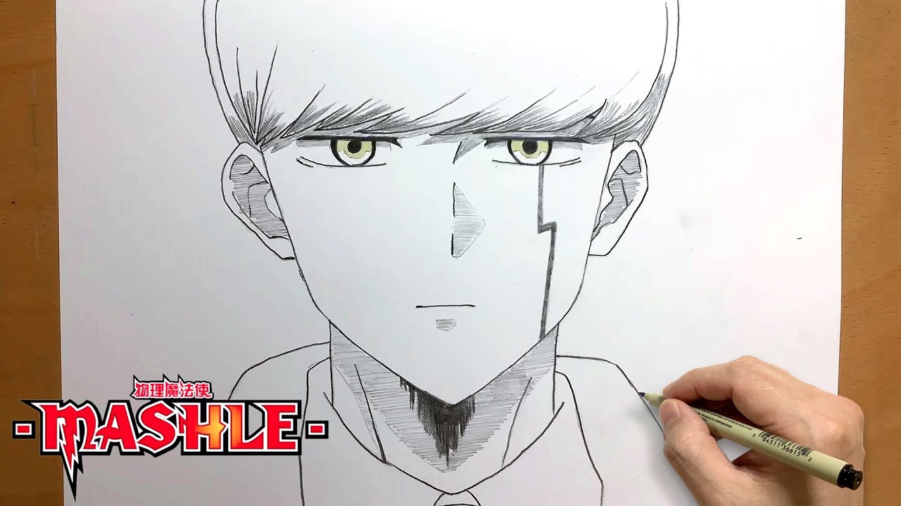 How To Draw MASHLE From Mashle Magic And Muscles I Step By Step I Draw how-to-draw-mashle-from-mashle-magic-and-muscles-i-step-by-step-i-draw