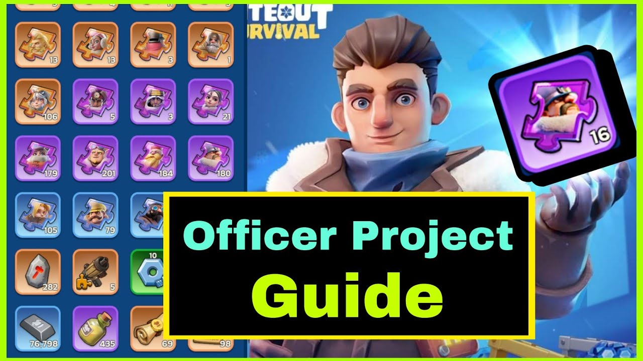 Stop doing these mistakes | Ultimate guide on Officer Project - Whiteout Survival | F2P tips ...