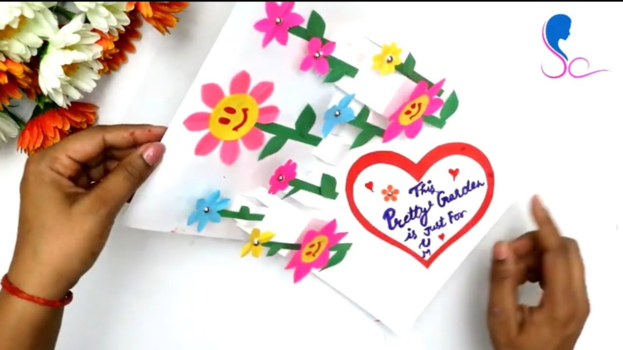 DIY Mother's day card| Making Mothers day Pop Up card| Mothers day gift ...
