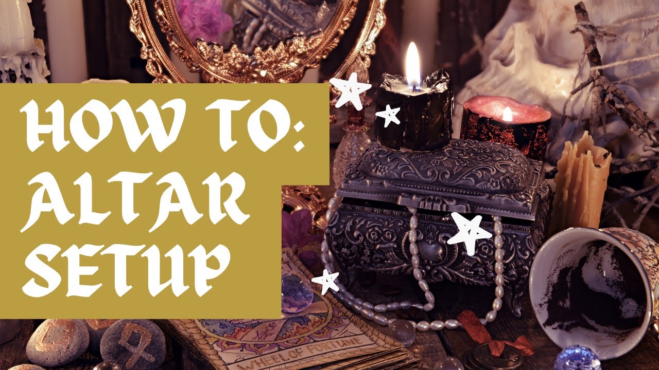 Pagan Wiccan Altars - What are they and how to set one up - YouTube