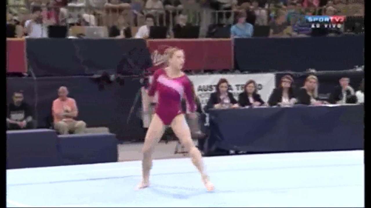 Lisa Ecker AUT FX EF @ Ljubljana 2013 - YouTube