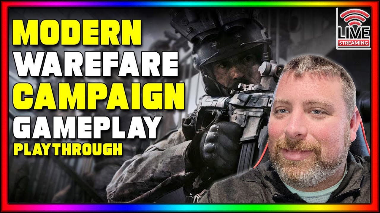 🔴 Call of Duty Modern Warfare Campaign Gameplay Live 🔴 - YouTube