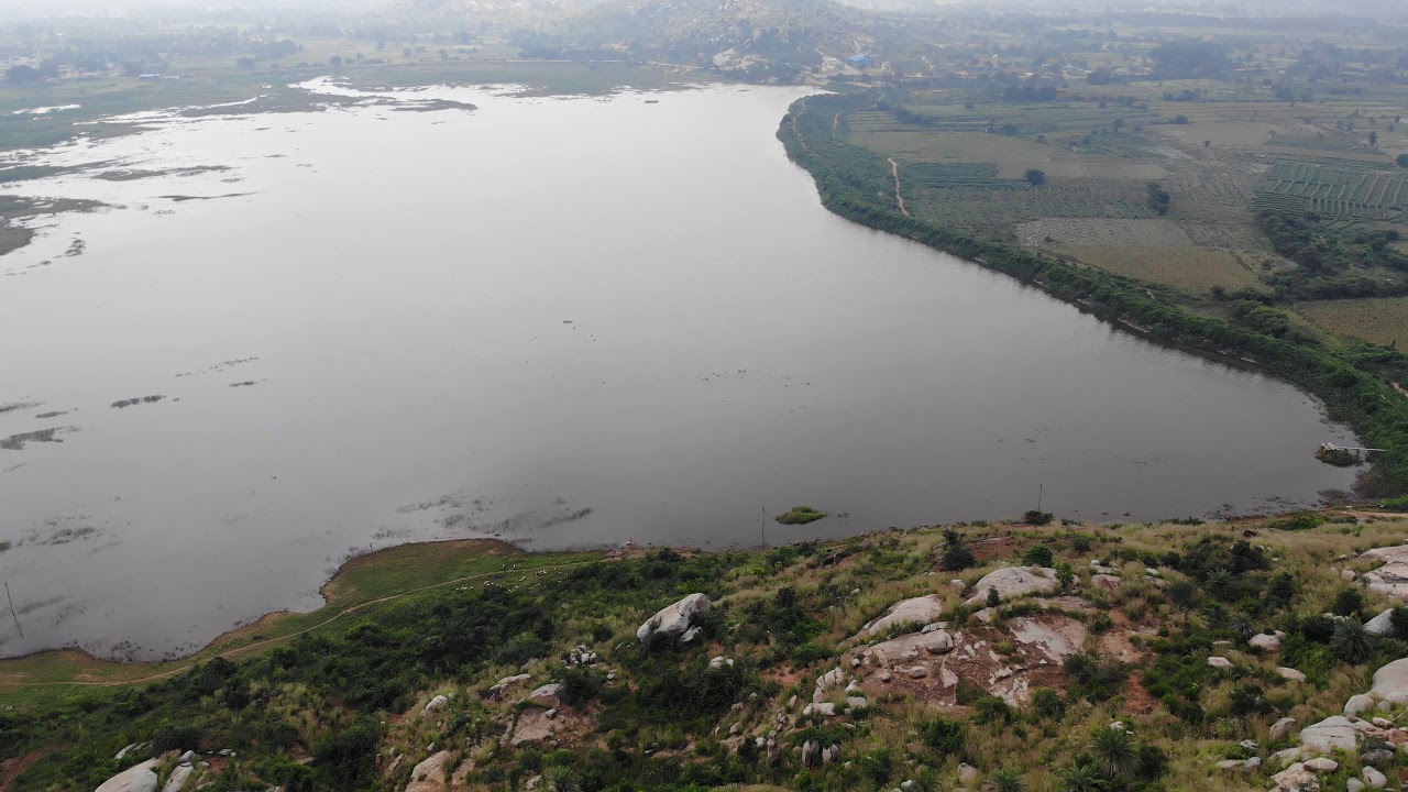 Manchenahalli Lake And Shri Bahubali Jain Temple - YouTube