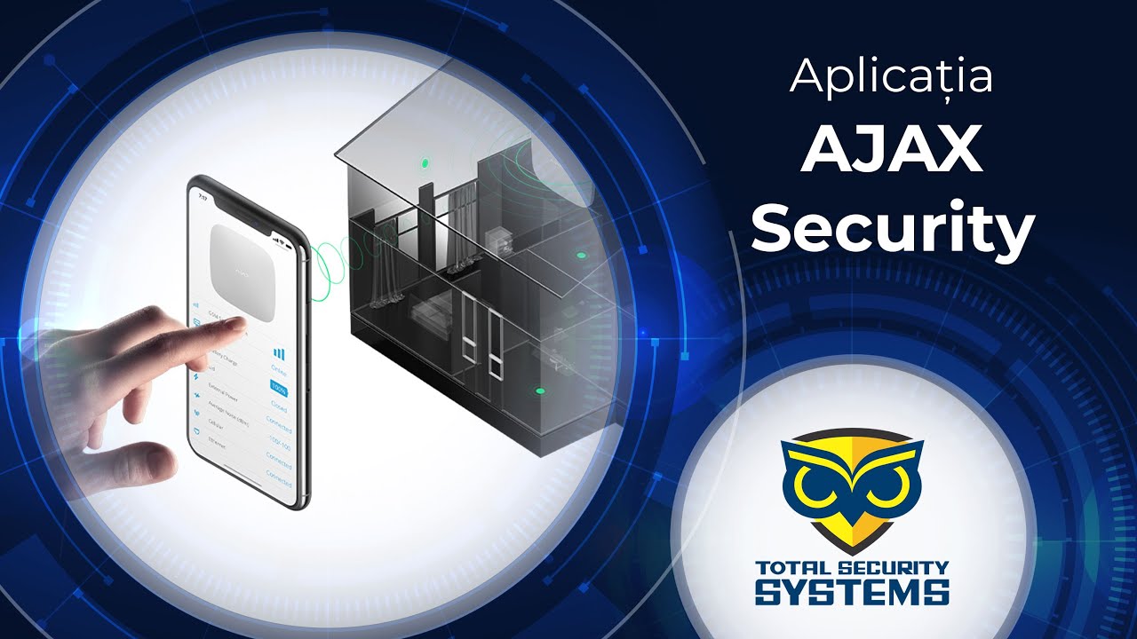 Aplicatia Ajax Security System - YouTube