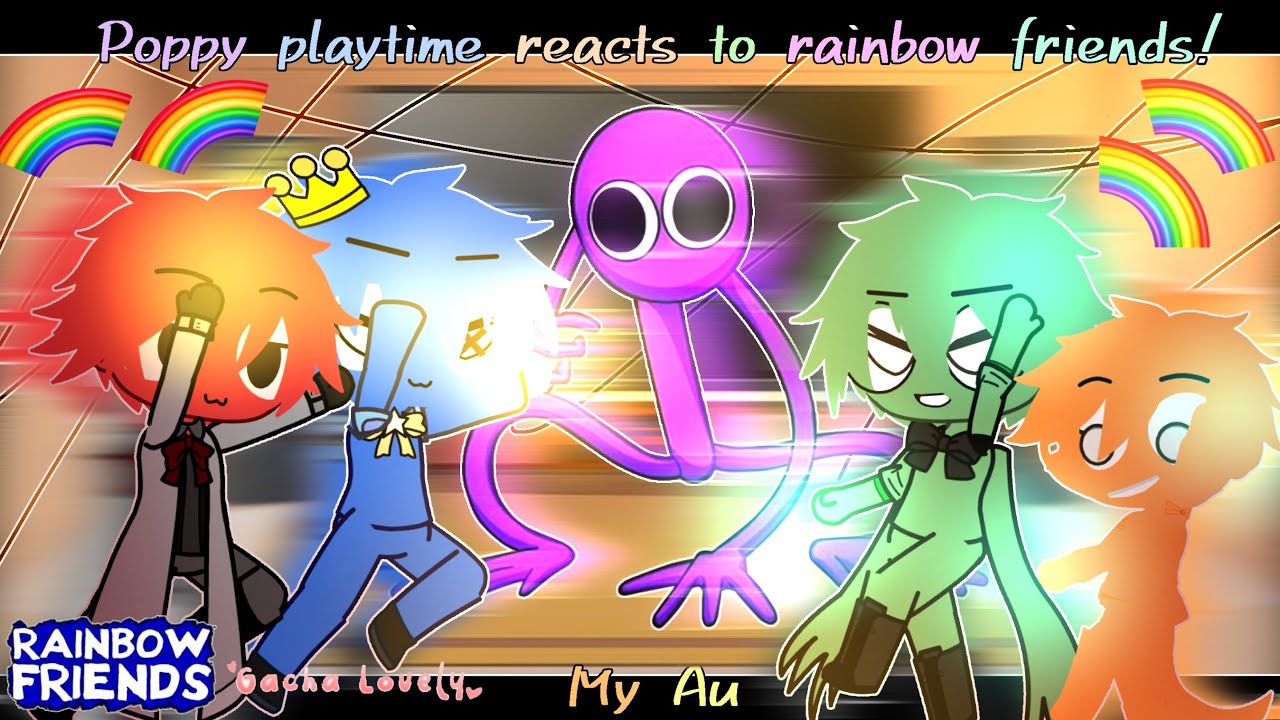 💗 RAINBOW FRIENDS REACTS to Animations! ️ [My Au] 🍄🎄part 69 - YouTube
