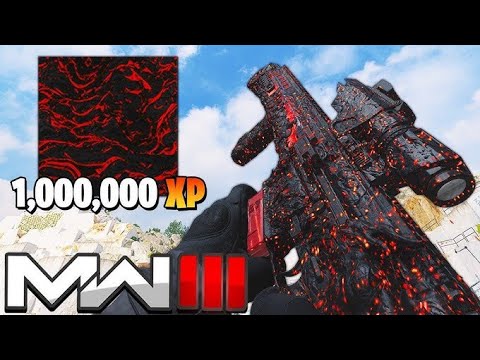 I unlocked The 1 milion Xp Magma camo From The Vortex Event on MW3 ...