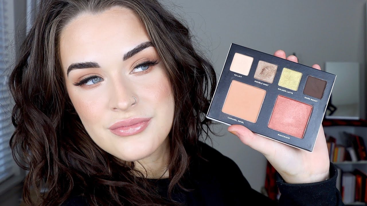 Deck of Scarlet Coffee Please Palette | Everyday Eyeshadow Tutorial ...