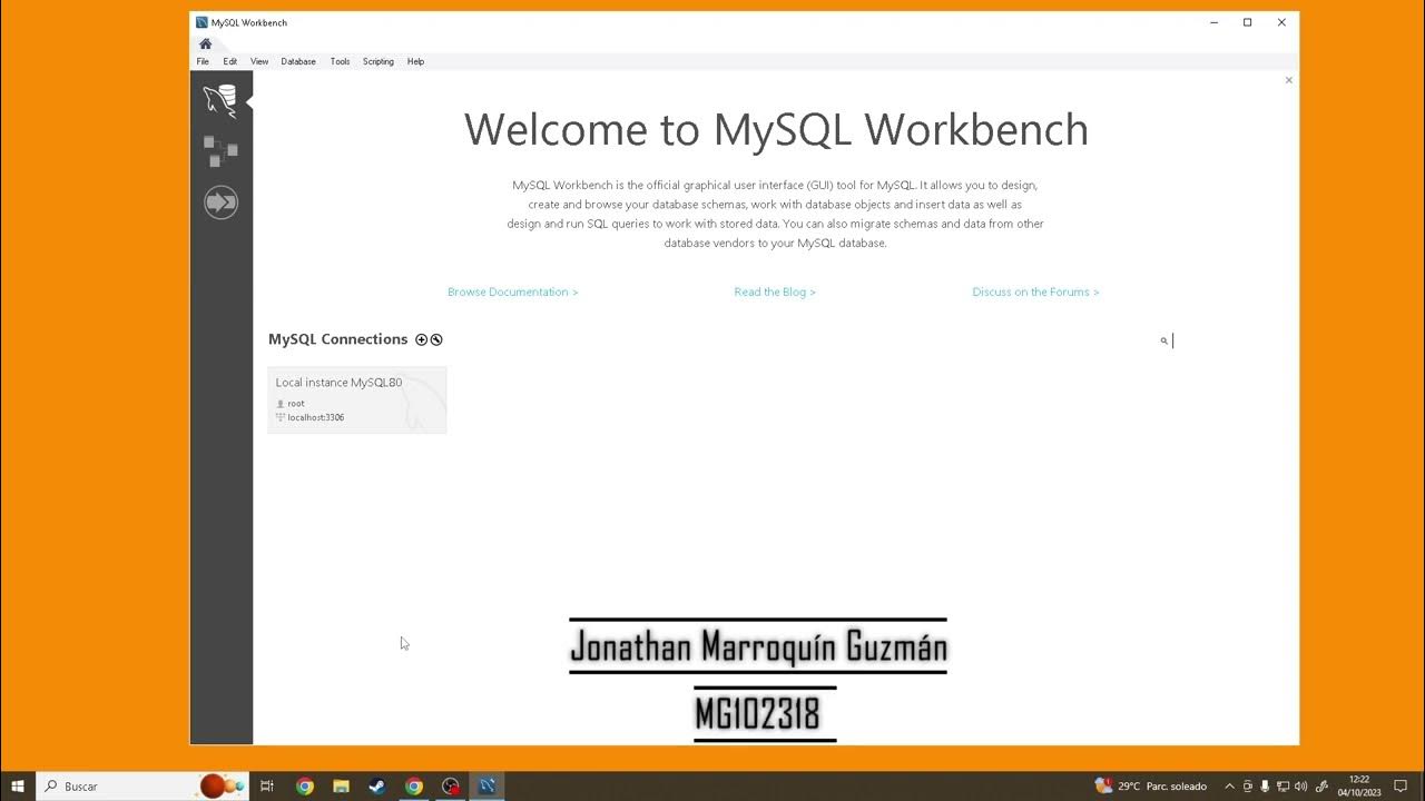 Importar una base de datos a Mysql Workbench - YouTube