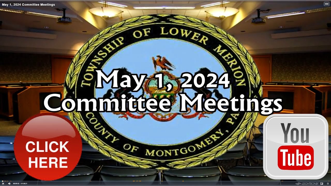 May 1, 2024 - Committee Meetings - YouTube