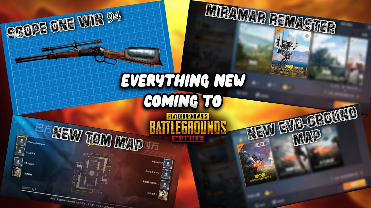FIRST LOOK AT MIRAMAR REMASTER IN PUBG MOBILE | NEW TDM MAP | NEW EVO ...