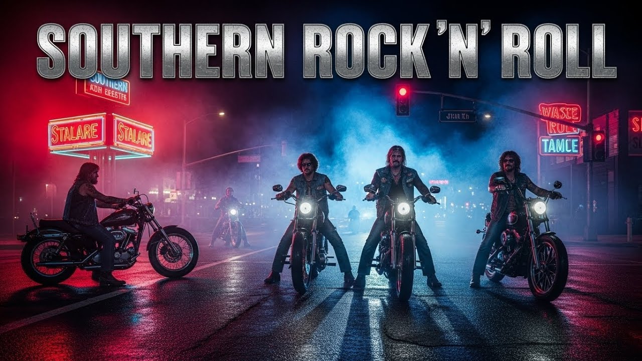 Outlaw Heartbeat Under Neon Crossroads - YouTube
