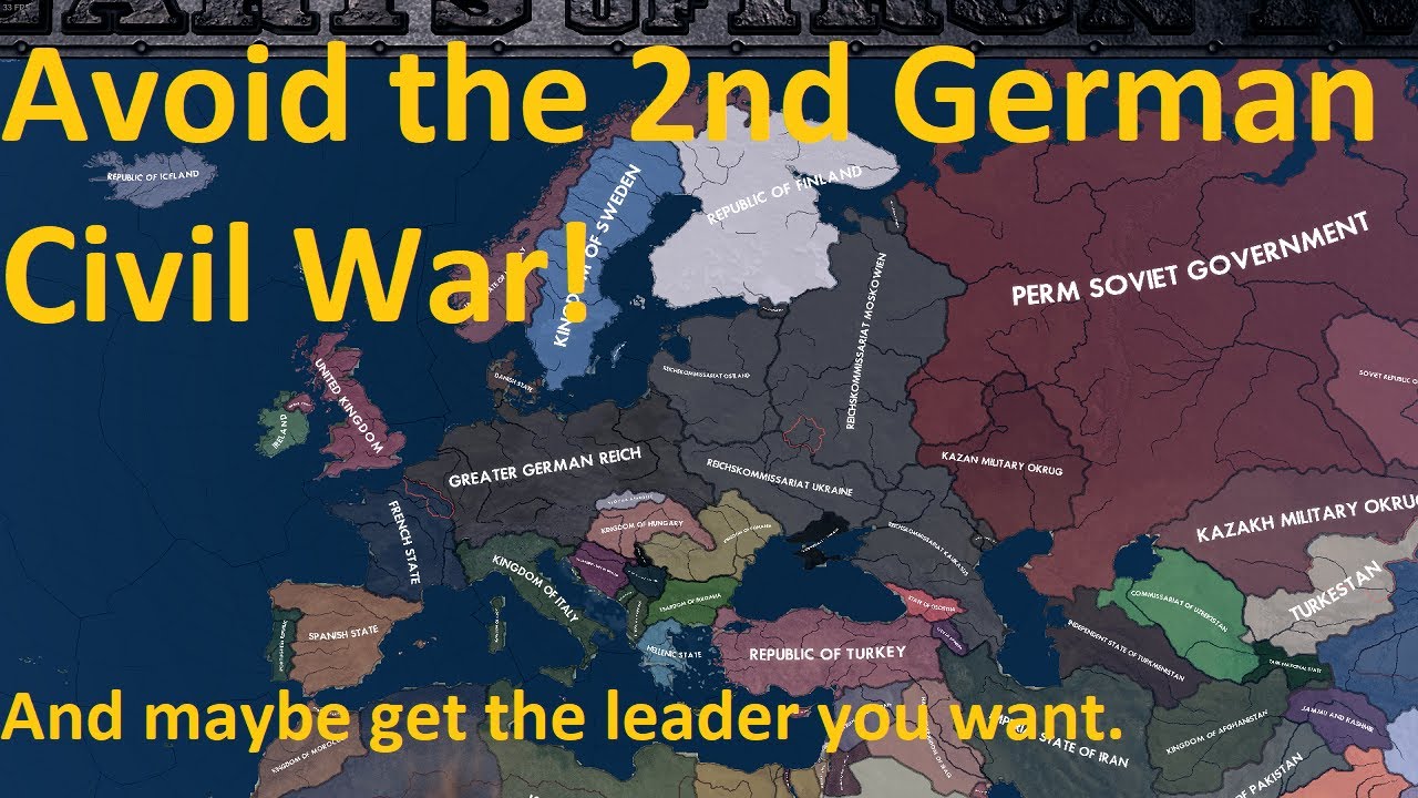 Thousand Week Reich: How to 100% Avoid the GCW! Hearts of Iron IV - YouTube