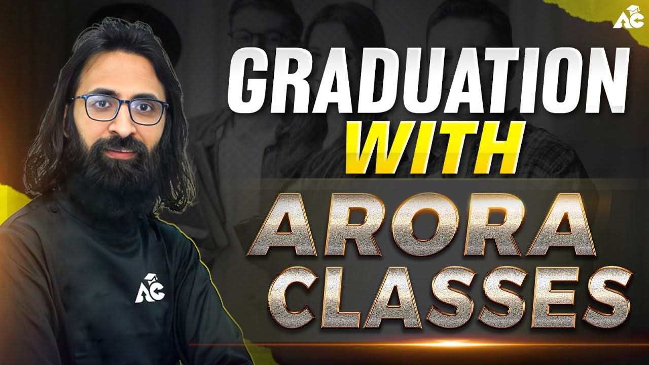 Graduation With Arora Classes !! - YouTube