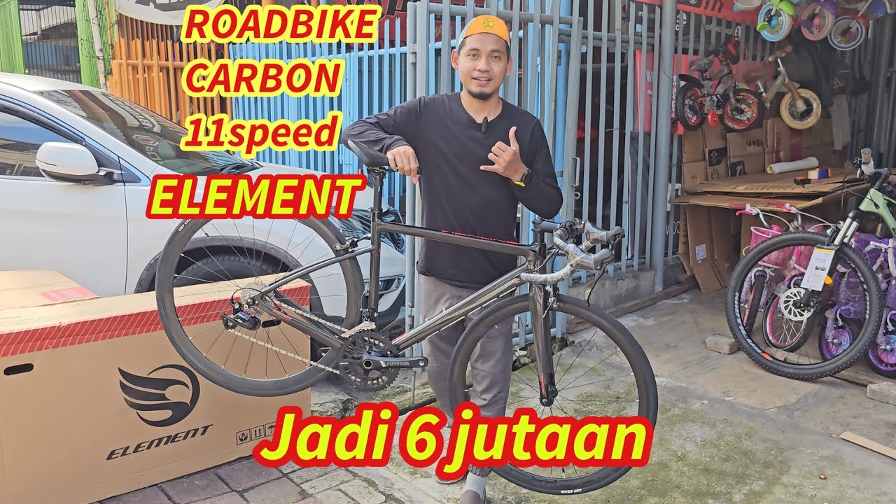 Review Roadbike CARBON ELEMENT NERONE di 2024 ini LAGI SALE - YouTube