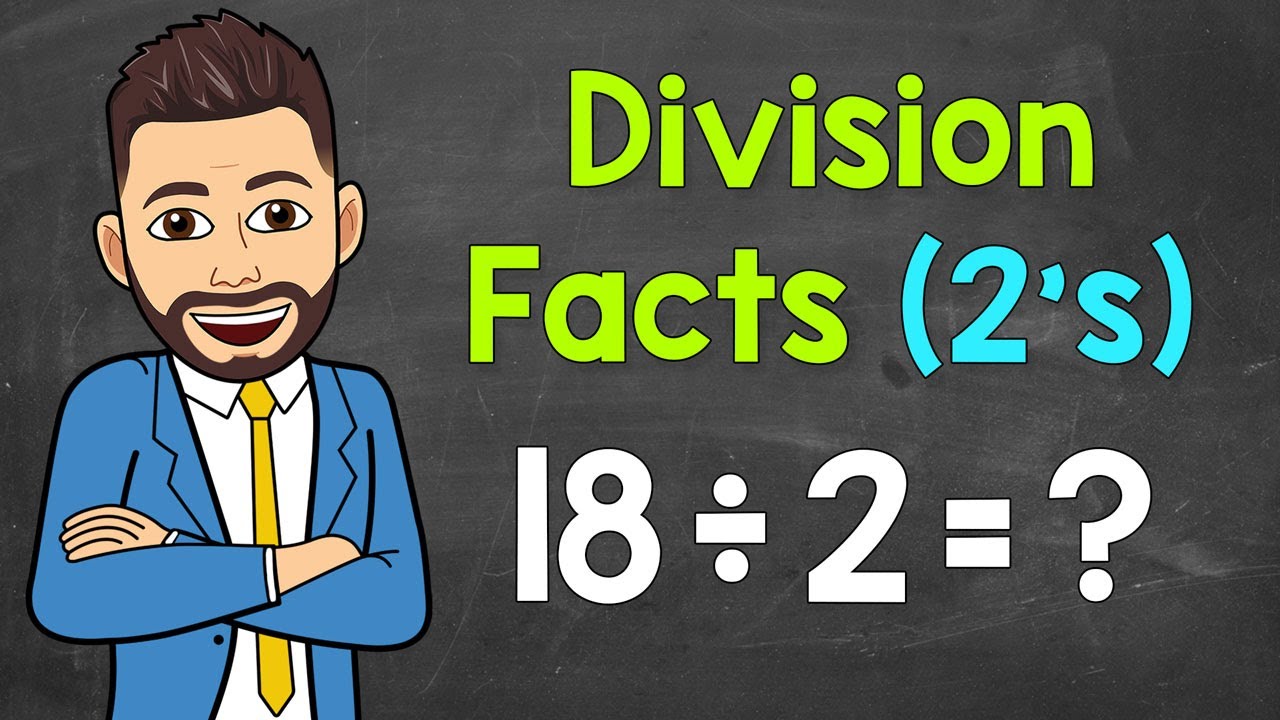 Dividing by 2 | 2’s Division Facts Practice | Math with Mr. J - YouTube