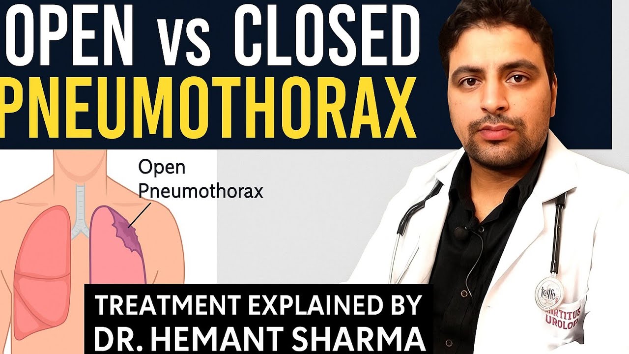 “Open vs Closed Pneumothorax: Causes, Symptoms & Treatment by Dr ...