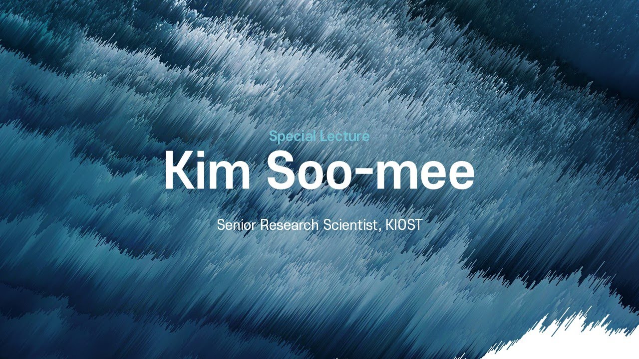 [ENG] World Ocean Forum 2024｜KIOST Special Kim Soo-mee - YouTube