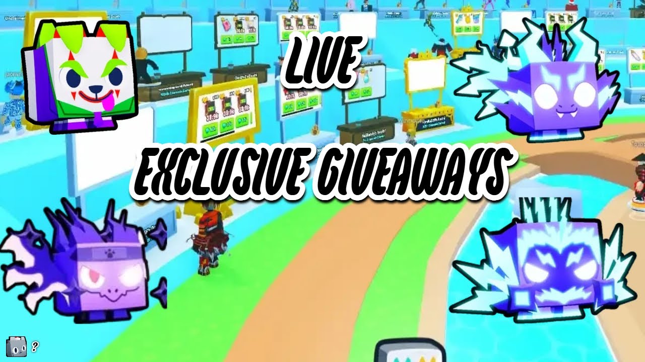 🔴PET SIMULATOR 99 LIVE🔴🔴EXCLUSIVE GIVEAWAYS!🔴@lclc01 @NightFoxx #roblox ...