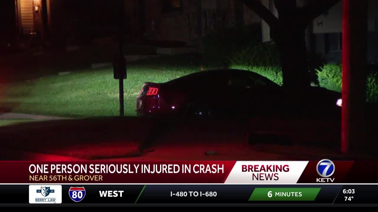 Person Seriously Injured In Crash near 56th and Grover - YouTube
