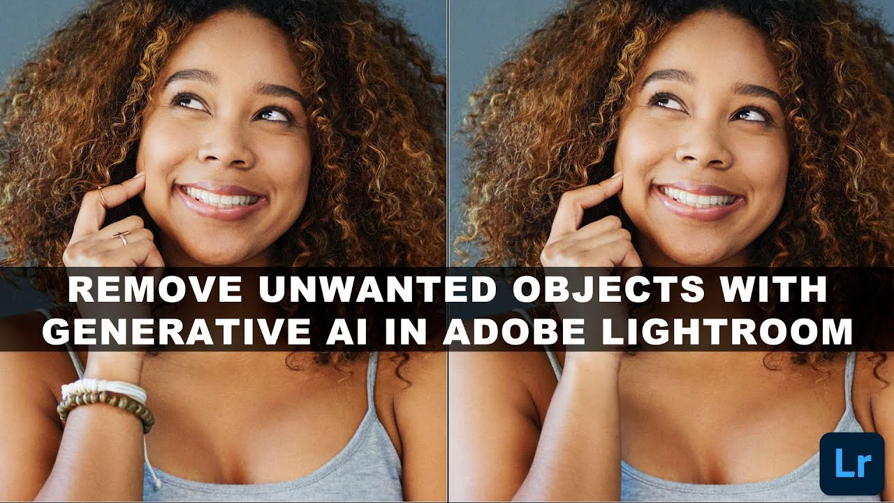REMOVE Unwanted Objects with GENERATIVE AI in ADOBE LIGHTROOM - YouTube