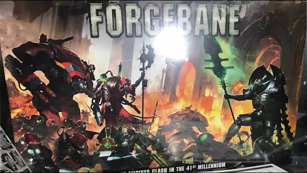 FORGEBANE - New 40K Admech/Necron Box - YouTube
