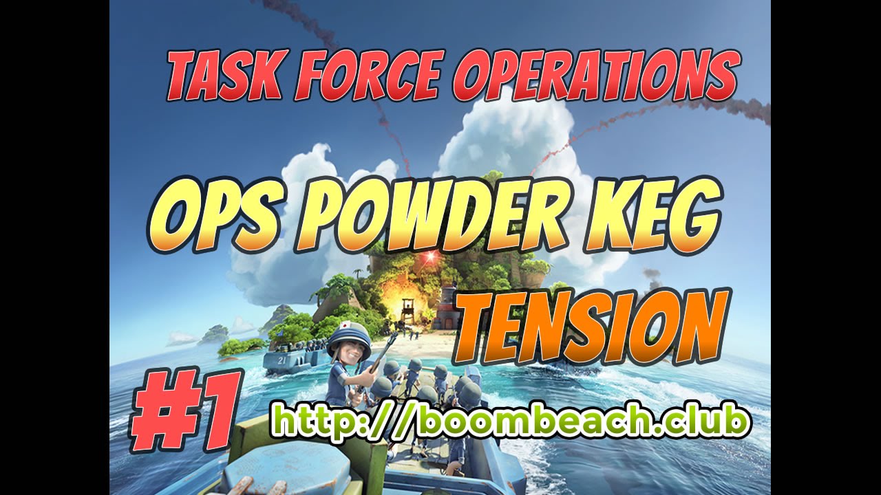 Boom Beach Task Force Operation - Tension - YouTube
