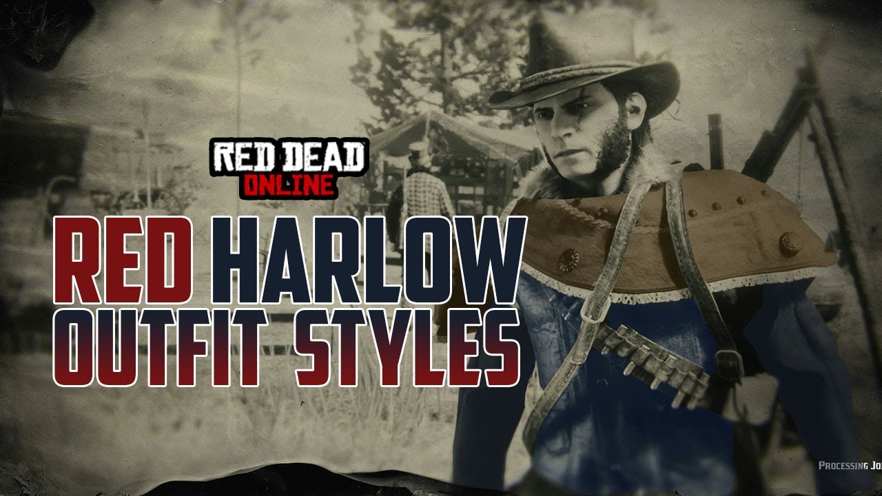 RED HARLOW OUTFIT STYLES l Red Dead Online l RDR2 TIPS - YouTube