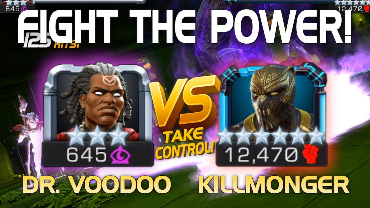 Fight the Power! Dr. Voodoo vs. Killmonger (6* R2) w/ Tips (Masochism ...