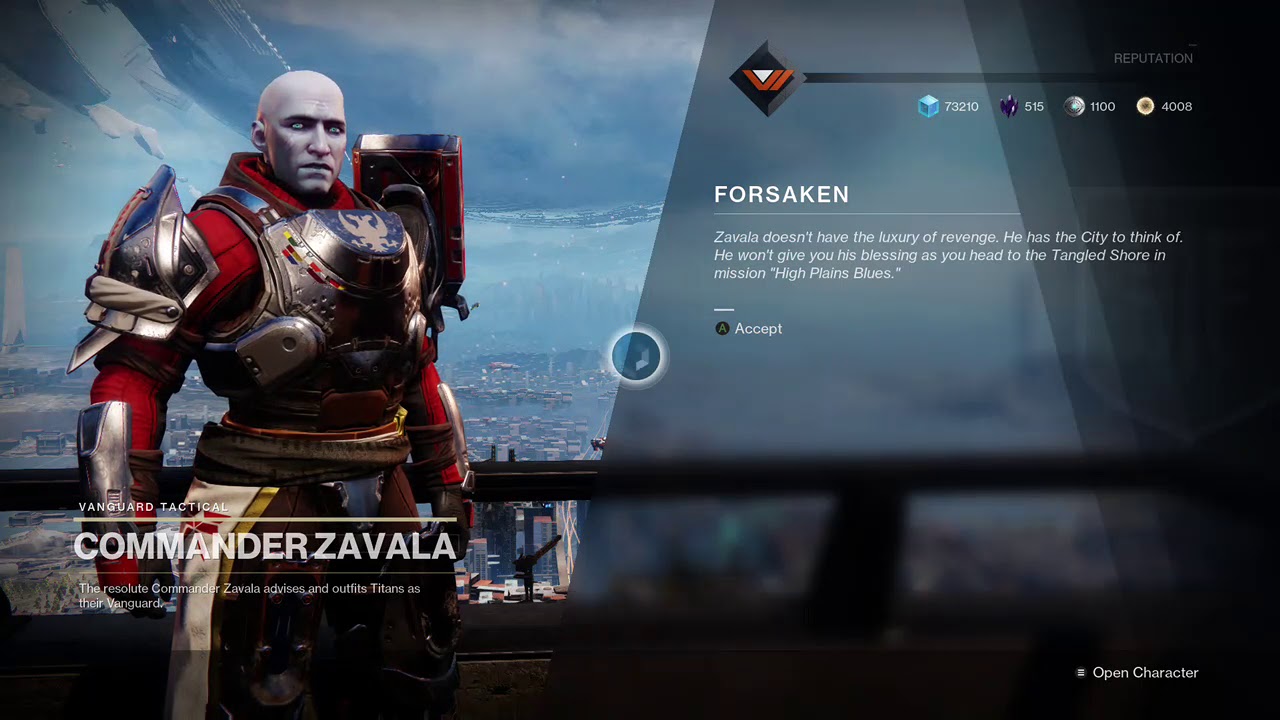 Zavala after Cayde's Death (Destiny 2) - YouTube