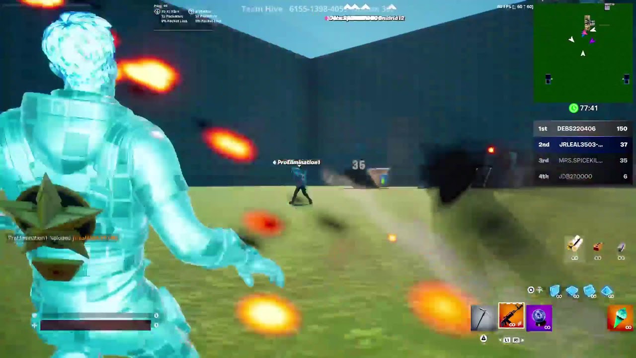 Play fortnite for fun p.s be yourself and follow future and dream and ...