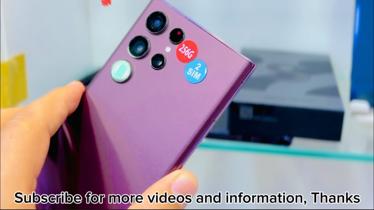 Galaxy S22 Ultra Physical Dual Sim With Complete Accessories - YouTube